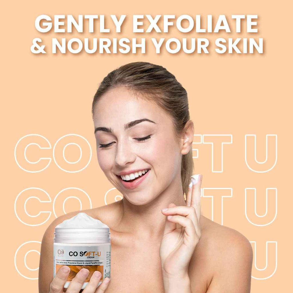 Co Soft U Non Greasy Cream With Lactic Acid & Liquid Paraffin-For Oily ...